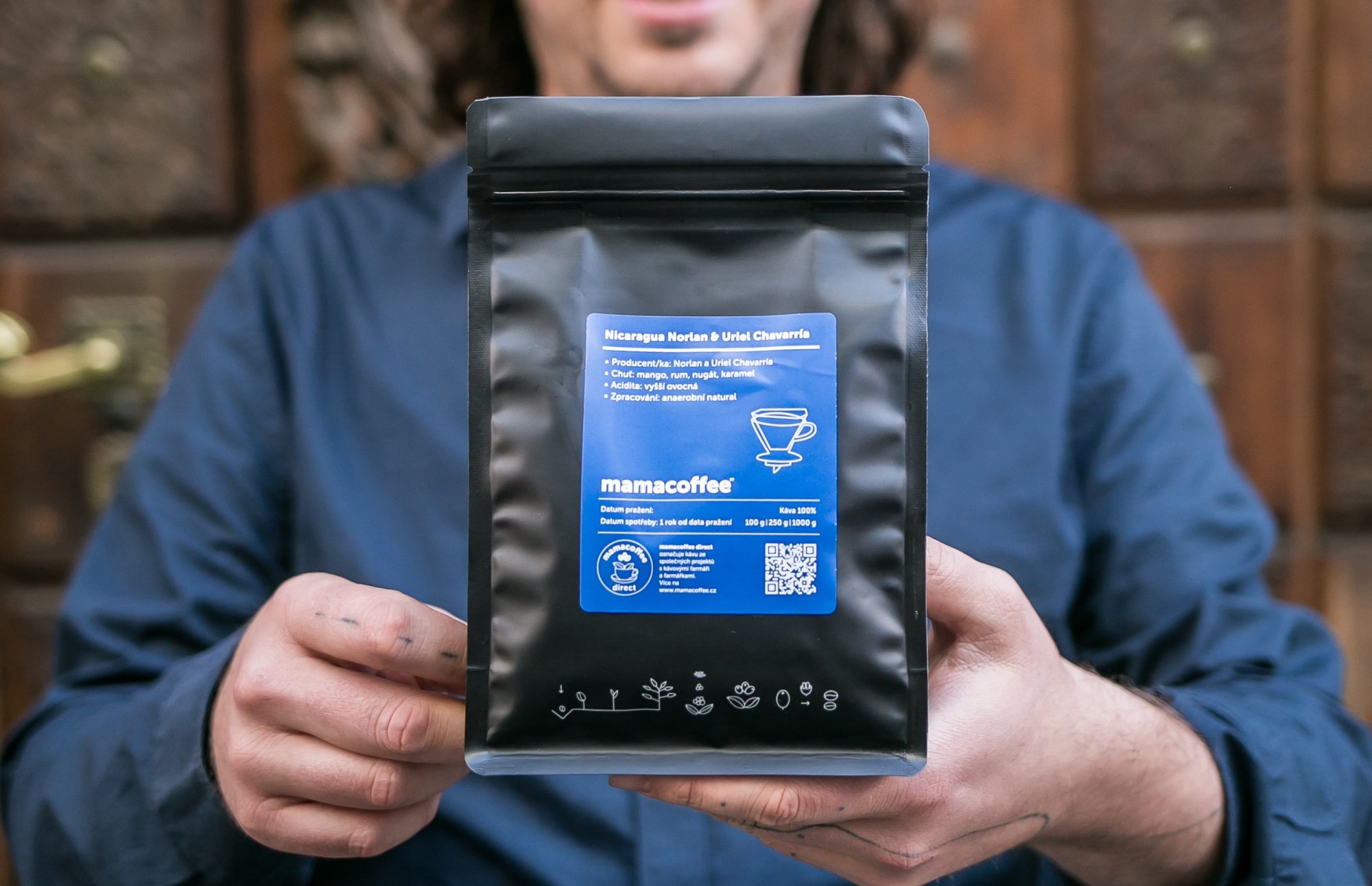 Nicaragua Norlan & Uriel anaerobic natural - mamacoffee